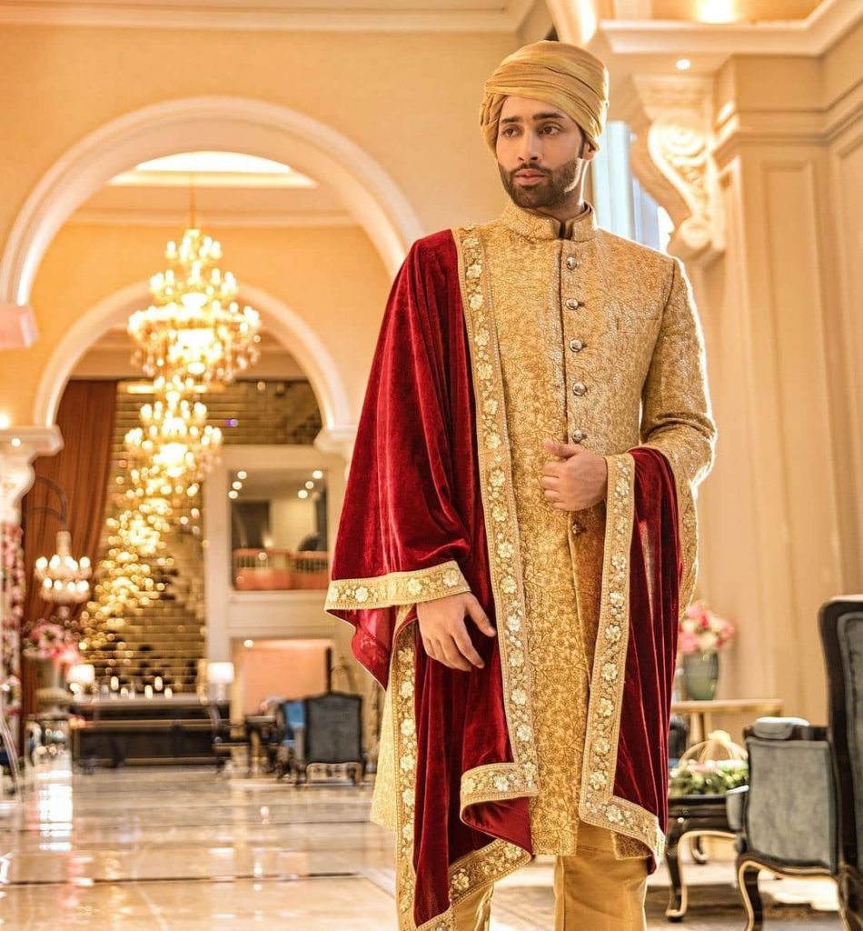 30 The Golden Sherwani - Stylish yet Sporty - Go Golden