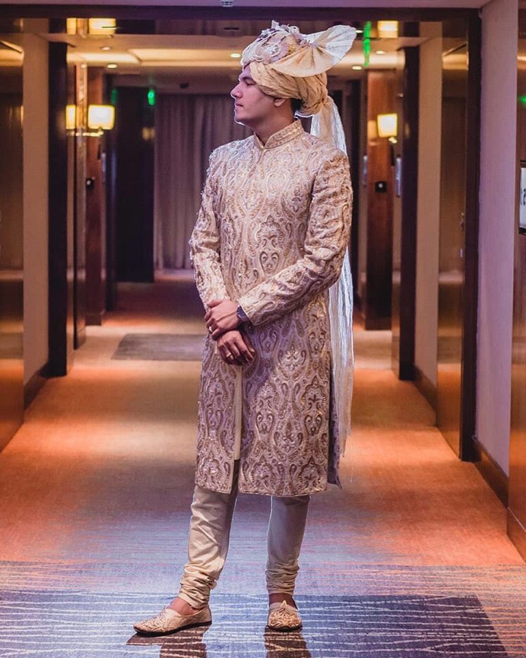 30 The Golden Sherwani - Stylish yet Sporty - Go Golden